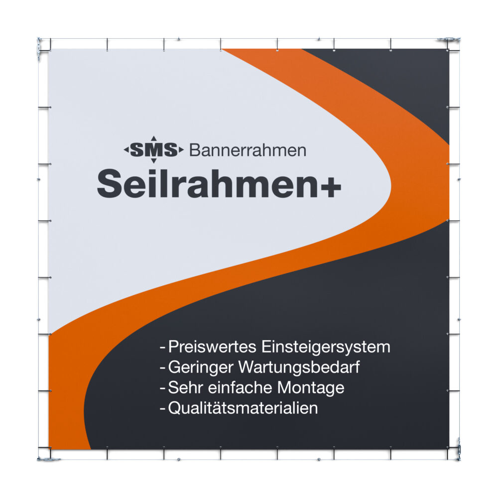 Wie Sie ein Banner an einer Fassade oder Wand befestigen